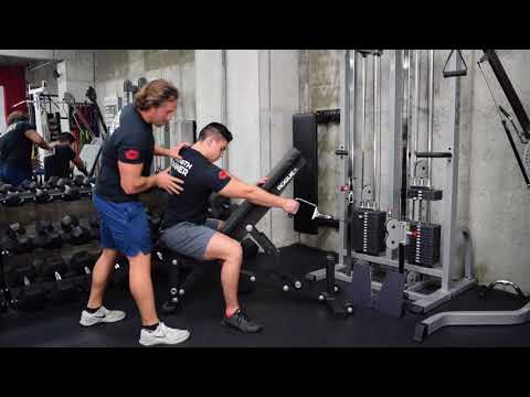 One Arm Cable Rows