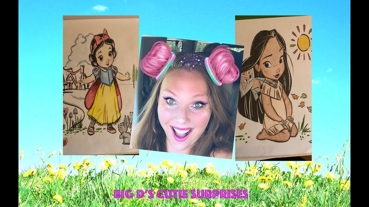 Disney Animators Collection NEW Coloring Book