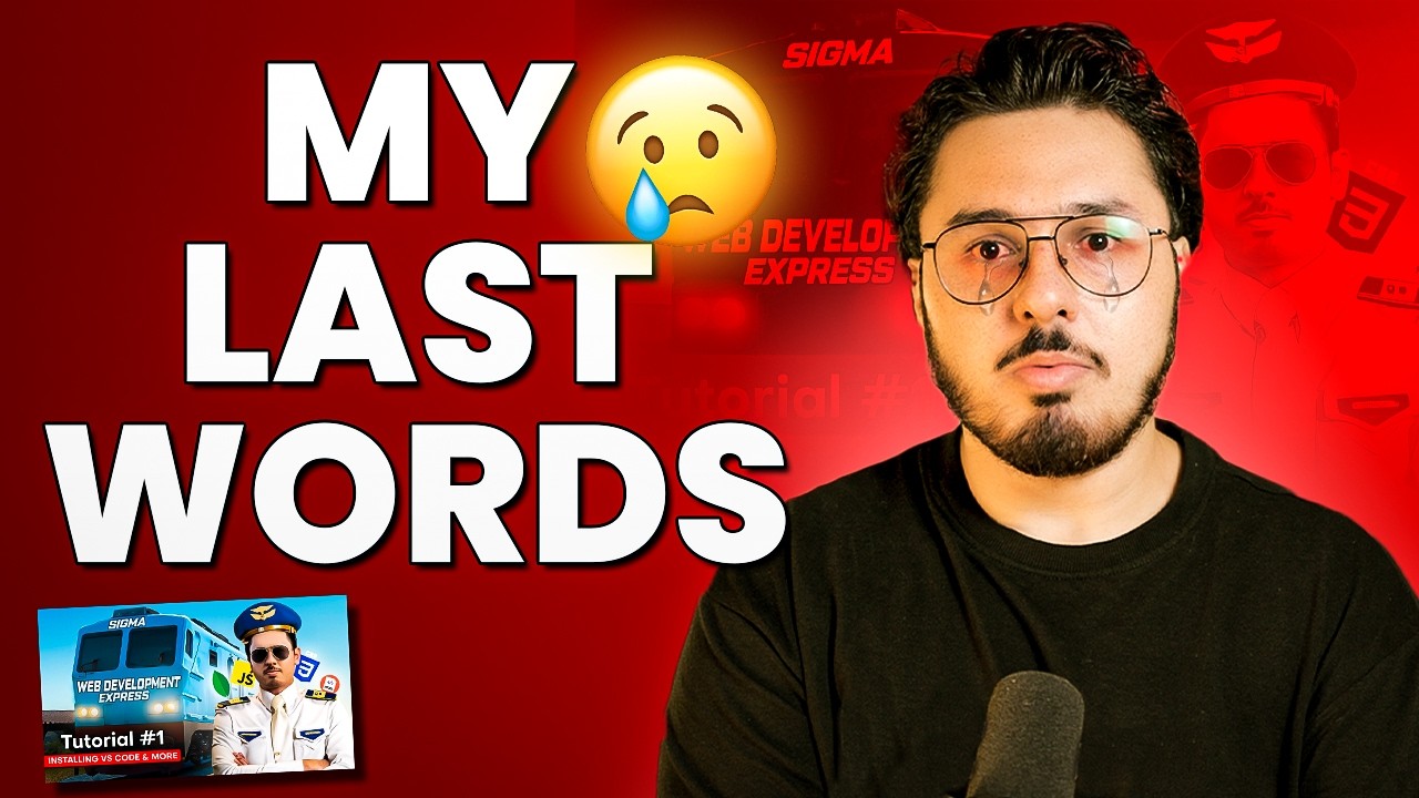 Concluding the Sigma Web Dev Course | Sigma Web Development Course - Tutorial #139