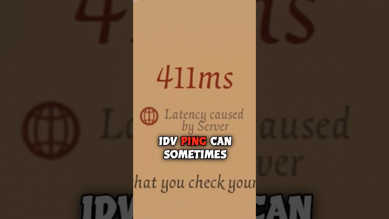 Tips to Fix Identity V Ping Problems! #idvtips