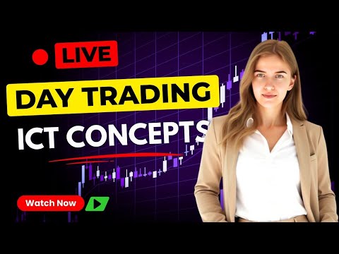 LIVE FUTURES DAY TRADING - NQ | ES | GC | Trading ICT Concept