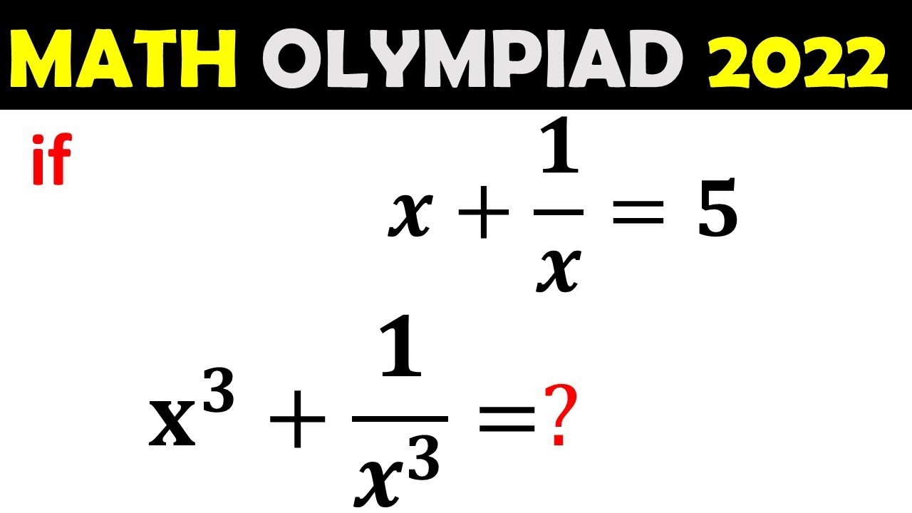 Math Olympiad Question | Learn How to Solve Nice Algebra Problem | Math Olympiad Training #maths