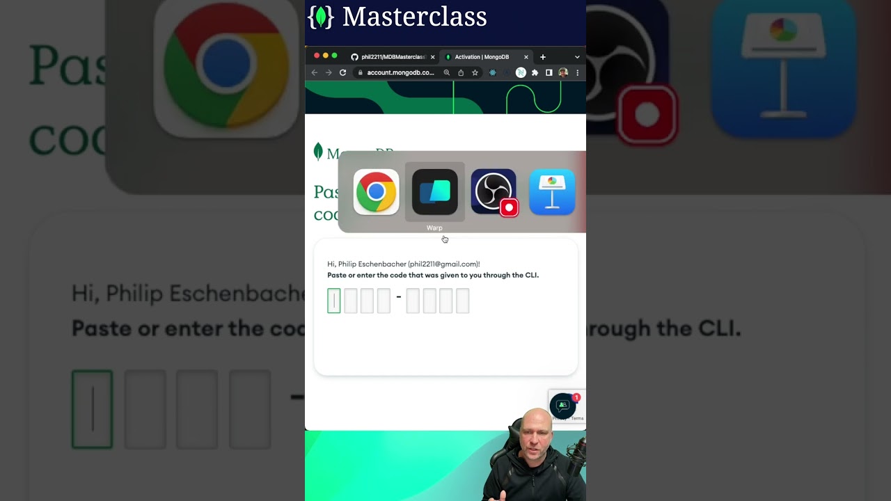 MDB Masterclass Tutorial App Install