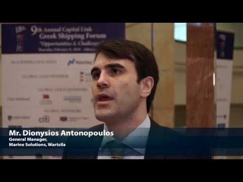 2018 9th Annual Greek Shipping Forum - Dionysios Antonopoulos Interview