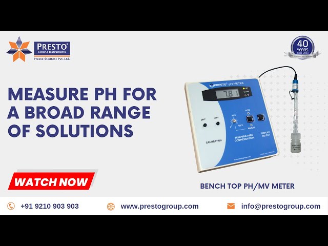 Ph Meter - Bench Top Ph Mv Meter Manufacturer from Faridabad