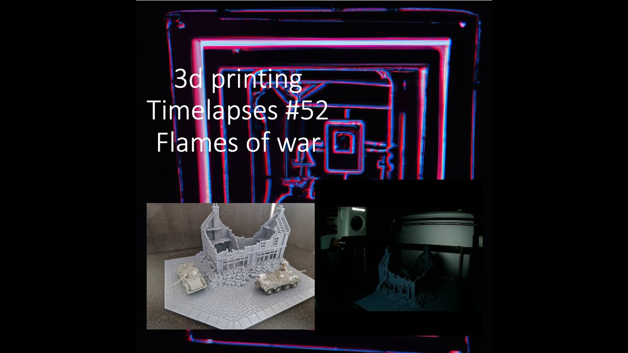 Timelapse of Bambu Lab 3D print 52