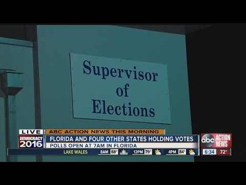 VOTE: Find polling places in Hillsborough, Pinellaas, Pasco and other counties in the region