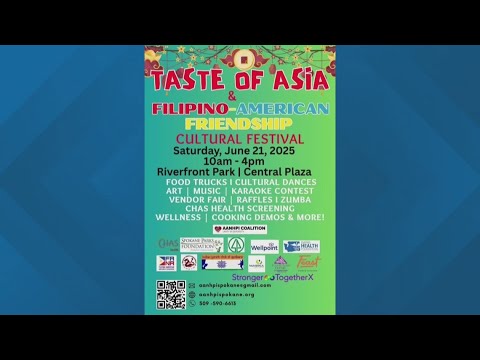 The Taste of Asia is taking over Riverfront Park on June 21!