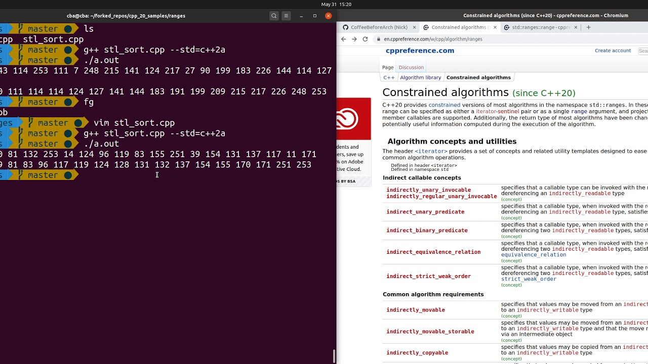 Learning C++20: Constrained Algorithms