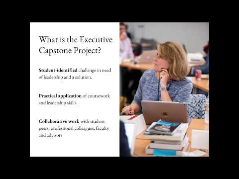 The Executive Capstone Project