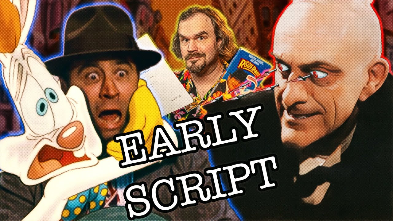 Digging Through the 3rd Draft Script of Who Framed Roger Rabbit