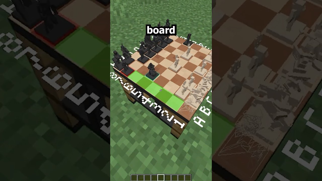 Can You Beat Chess In Minecraft? #minecraft
