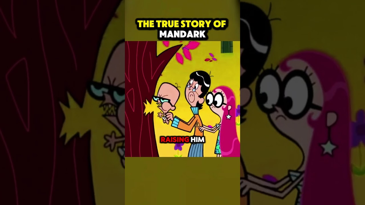 The True Story Of Mandark #shorts