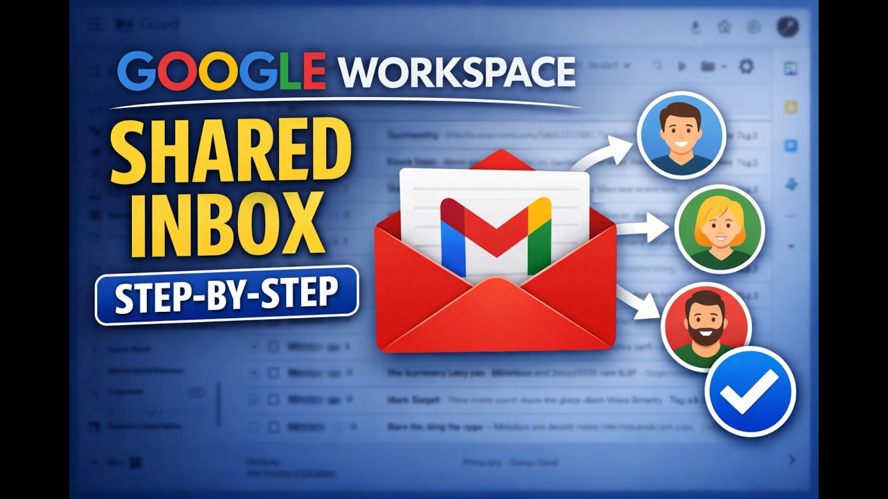 Google Workspace Shared Inbox Setup (Step-by-Step)