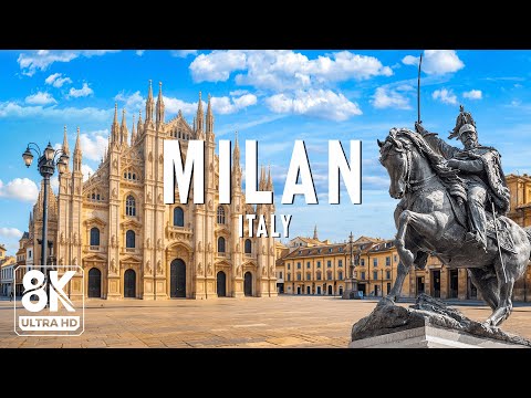Milan 8K UHD - A Journey To Discover World-Class Architectural Masterpieces