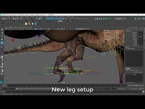 Dragon rig got upgraded – Truong CG Artist