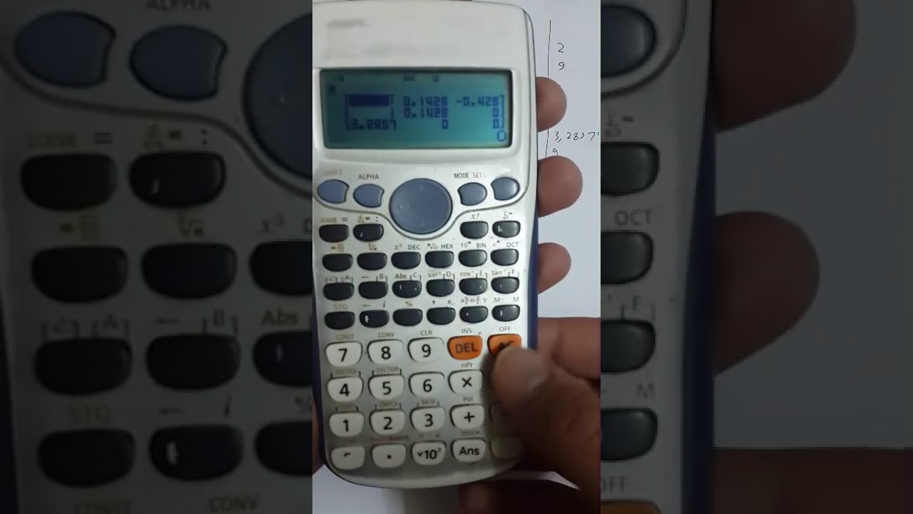 Simplex & iteration using Calculator