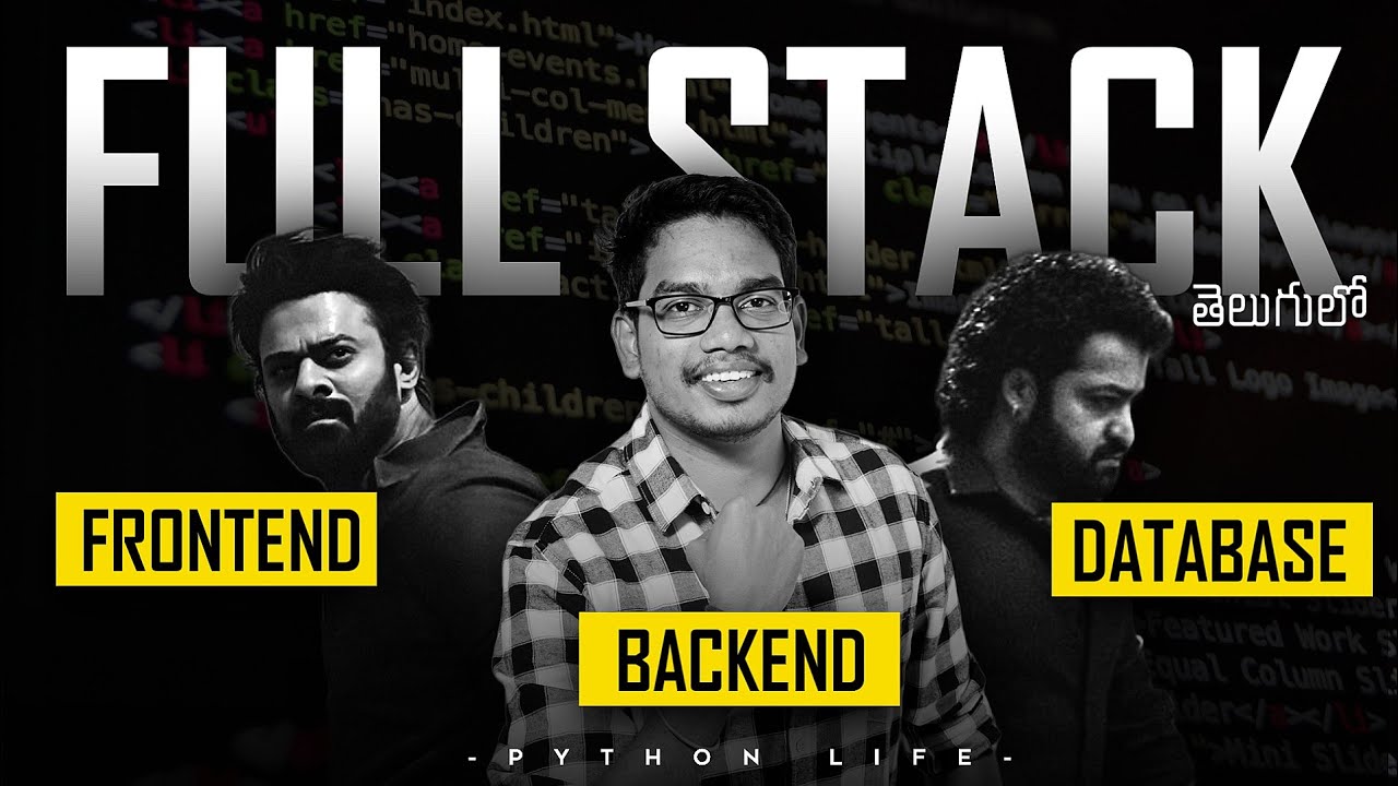 What is Full Stack in Telugu | Full Stack Java | Python | JavaScript | FrontEnd | BackEnd | DataBase