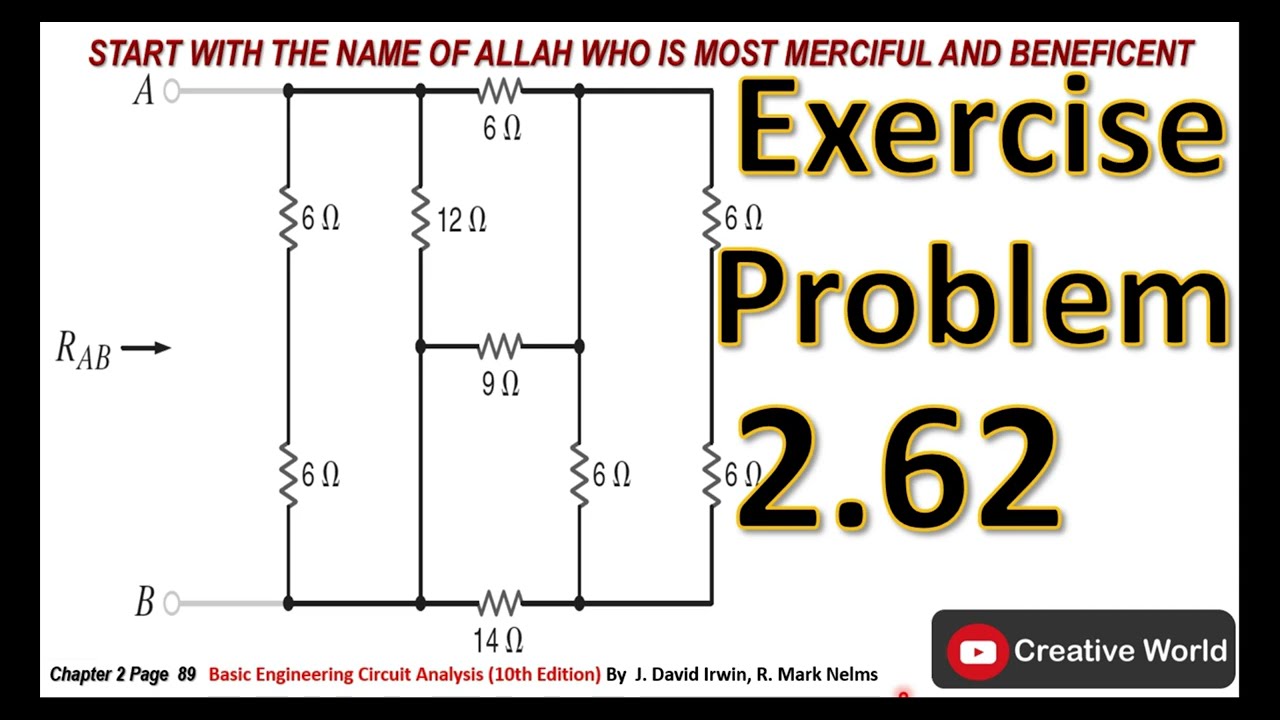 Chapter 2 Exercise Problems 2.62 Solution | Linear Circuit Analysis