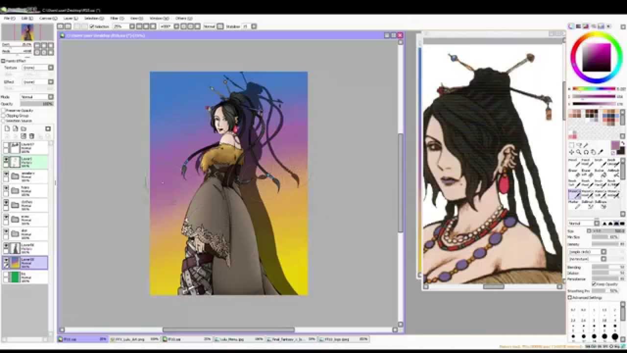 [Speedpaint] Lulu - Final Fantasy X