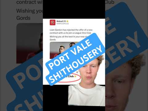 Class from Port Vale π #portvale #walsall #championship #efl #football #funny