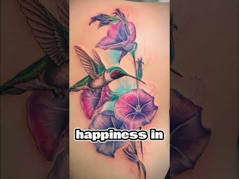 Meaning Hummingbird Tattoo 🌸🐦Symbol of Joy, Strength & Freedom  #youtubeshorts #shorts  #tattoo