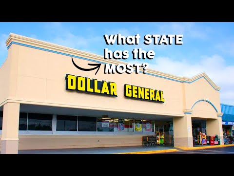 DOLLAR GENERAL -What STATE has the most Dollar General stores??!