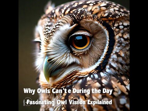 Why Owls Can't See During the Day | Fascinating Owl Vision Explained"