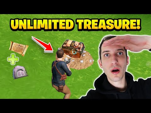 The INSANE Treasure Map Glitch!