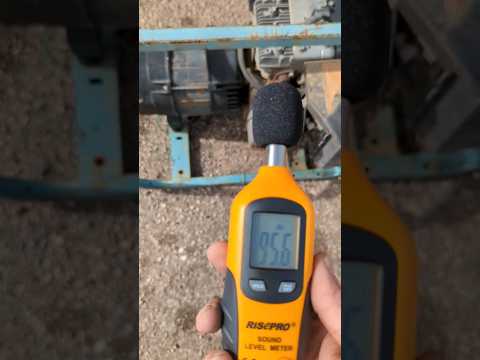 how loud is a 1995 Briggs& Stratton genpower generator?