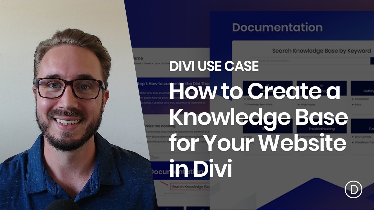 How to Create a Knowledge Base for your Website with Divi