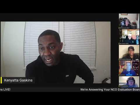 NCO Evaluation Board Q&A w/SGM Gaskins, Army G1 (DMPM)