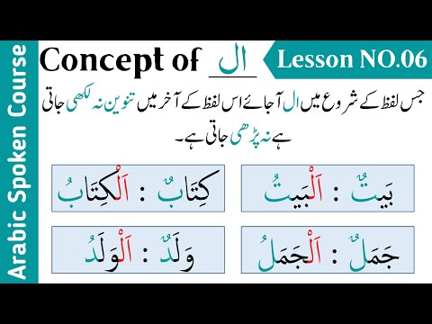Arabic Course Class 6 | How to Pronounce Al(ال) Sound?