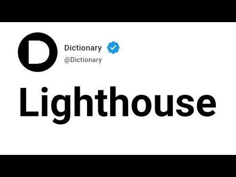 Lighthouse Meaning In English