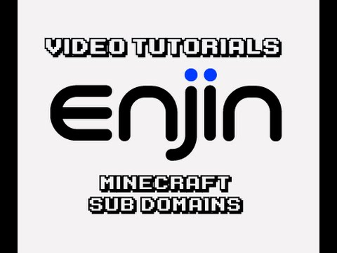 [Enjin Tutorial] Minecraft Sub Domains