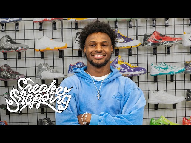 Bronny James reveals he wore LeBron James' "Hyper Dunks" in high school ...