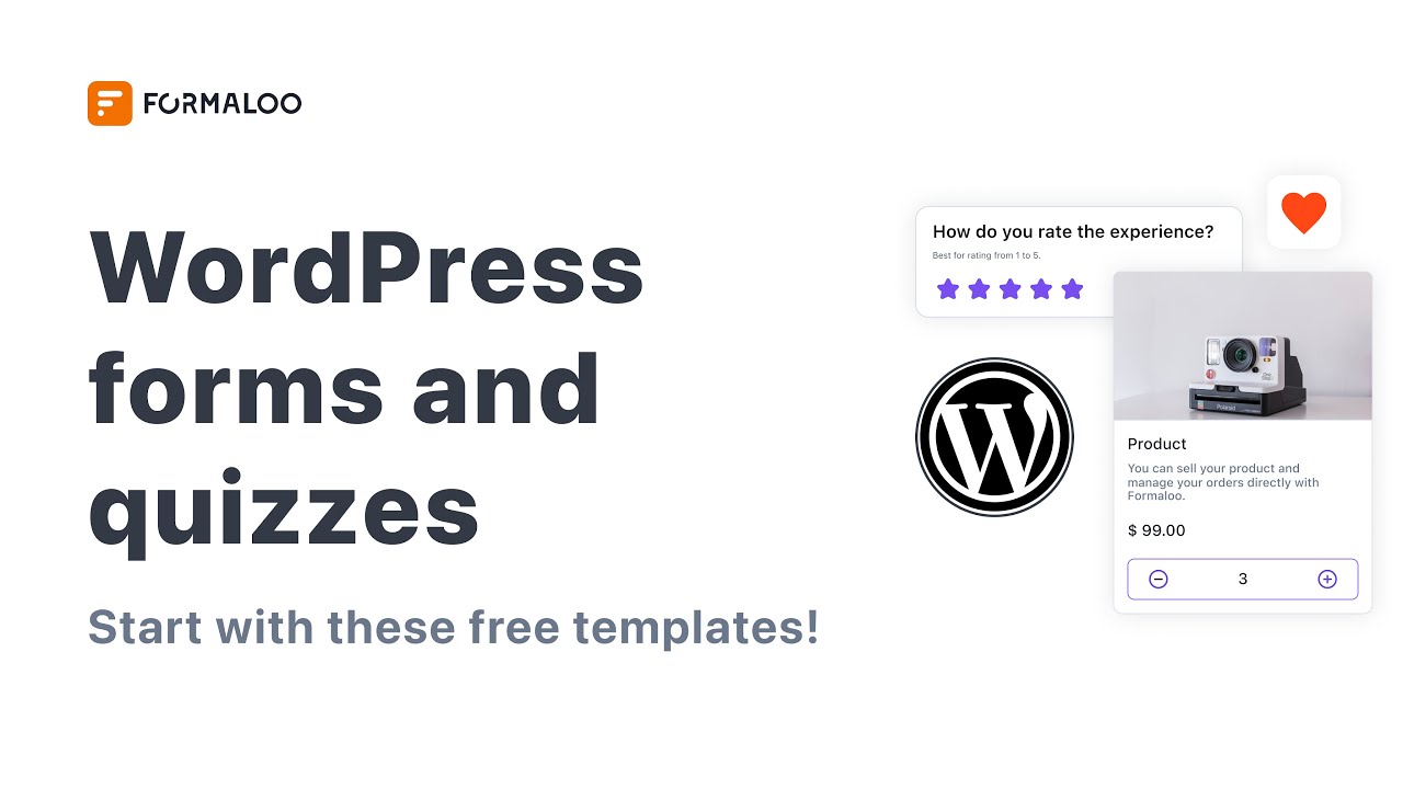 WordPress form builder plugin to improve your website conversion