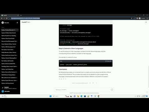 protocol compilation using a remote file for Python and others