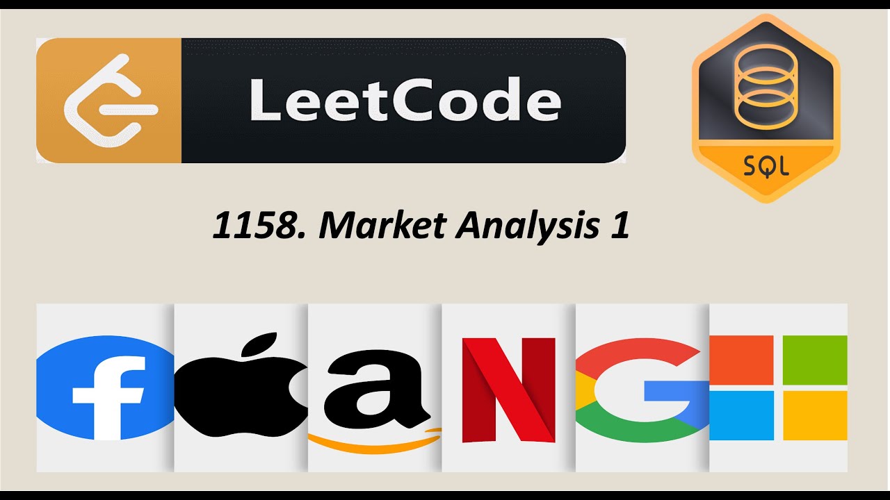 1158. Market Analysis 1 | LeetCode | SQL | Solution | Interview Problem