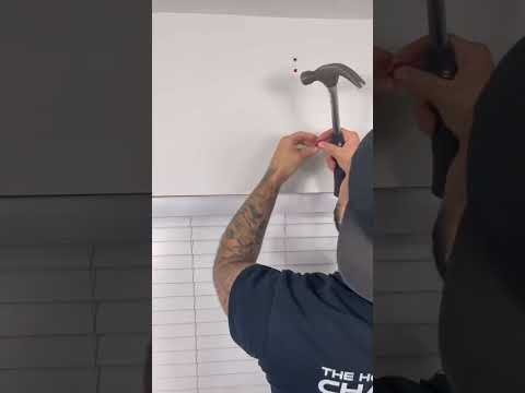How To Install Curtain Pole #diy #howto #shorts