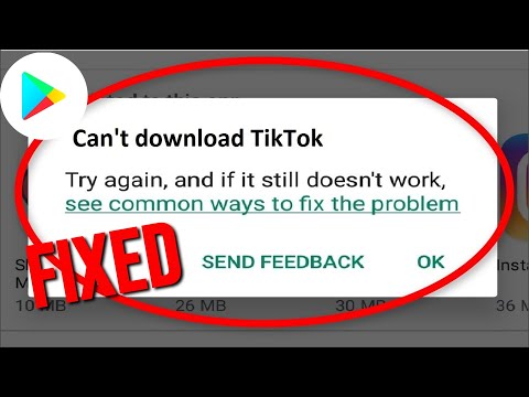 How To Fix Can't Install Tiktok Error On Android Problem