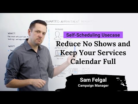 Self-Scheduling Appointments | Reduce No Shows and Keep Your Services Calendar Full