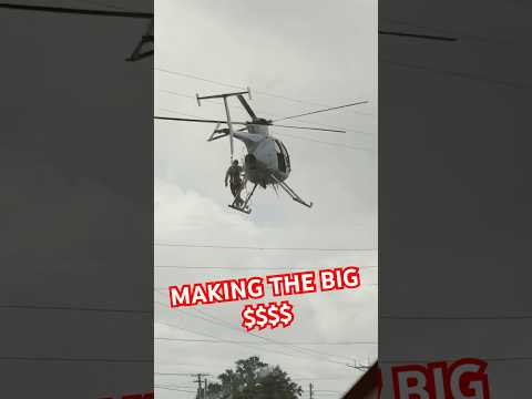 π° JOBS THAT PAY GREAT π° - HELICOPTER WORK - LINEMAN - SKILLED WORK #money#skills#aviation#work