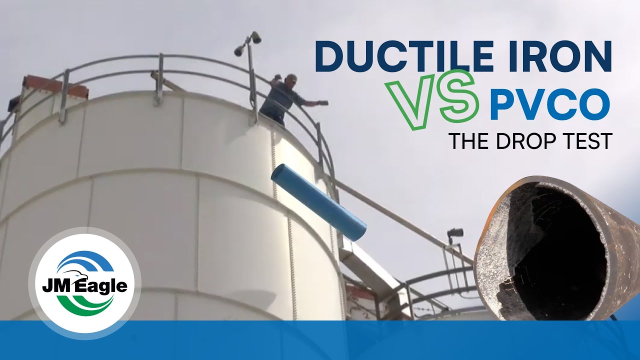 Ductile Iron vs PVCO Comparison: The Drop Test