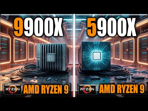 9900X vs 5900X – Gaming Benchmarks / Applications Tests