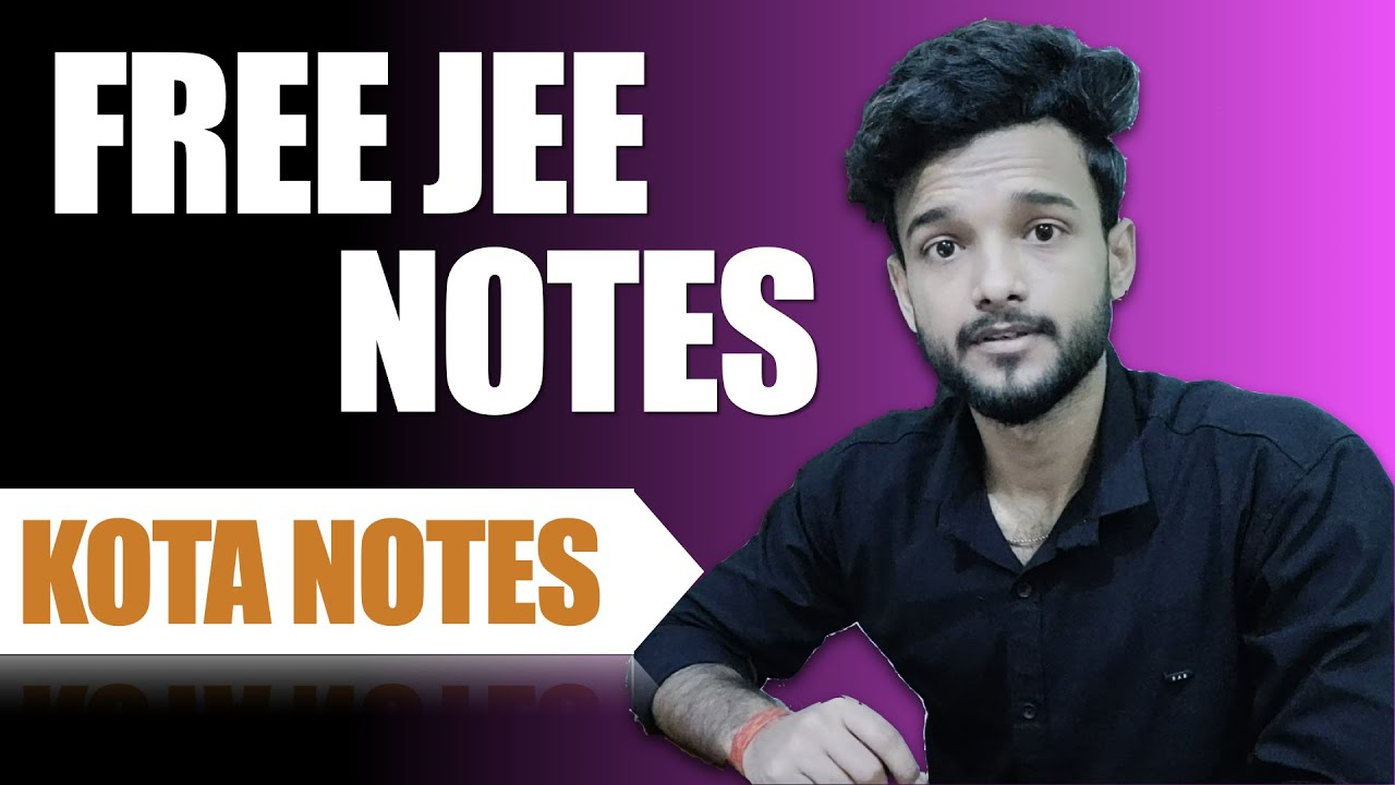 Jee notes free download pdf | My ALLEN  notes | Free Kota notes | Download pdf |