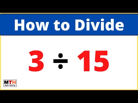 3 divided by 15 (3÷15) | Long Division