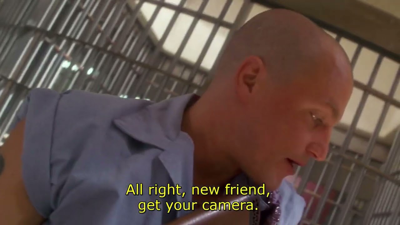 Natural Born Killers • good movie scene • Mickey tells a joke, attacks and take control • best clip