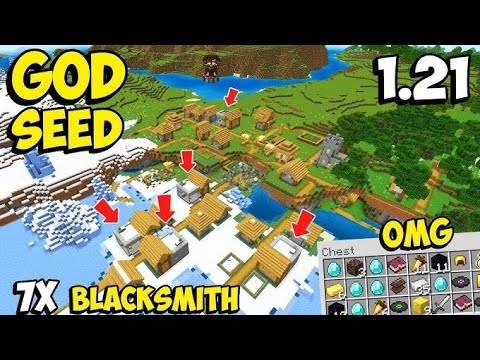 🔥(GOD seed) for Minecraft bedrock and pocket edition | seed Minecraft 1.21