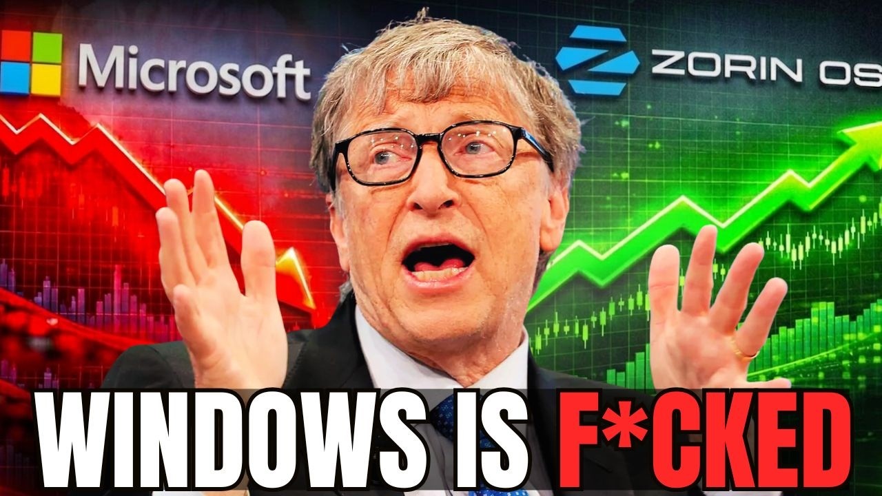 Bill Gates PANICS as Zorin OS Triggers Mass Windows Exodus
